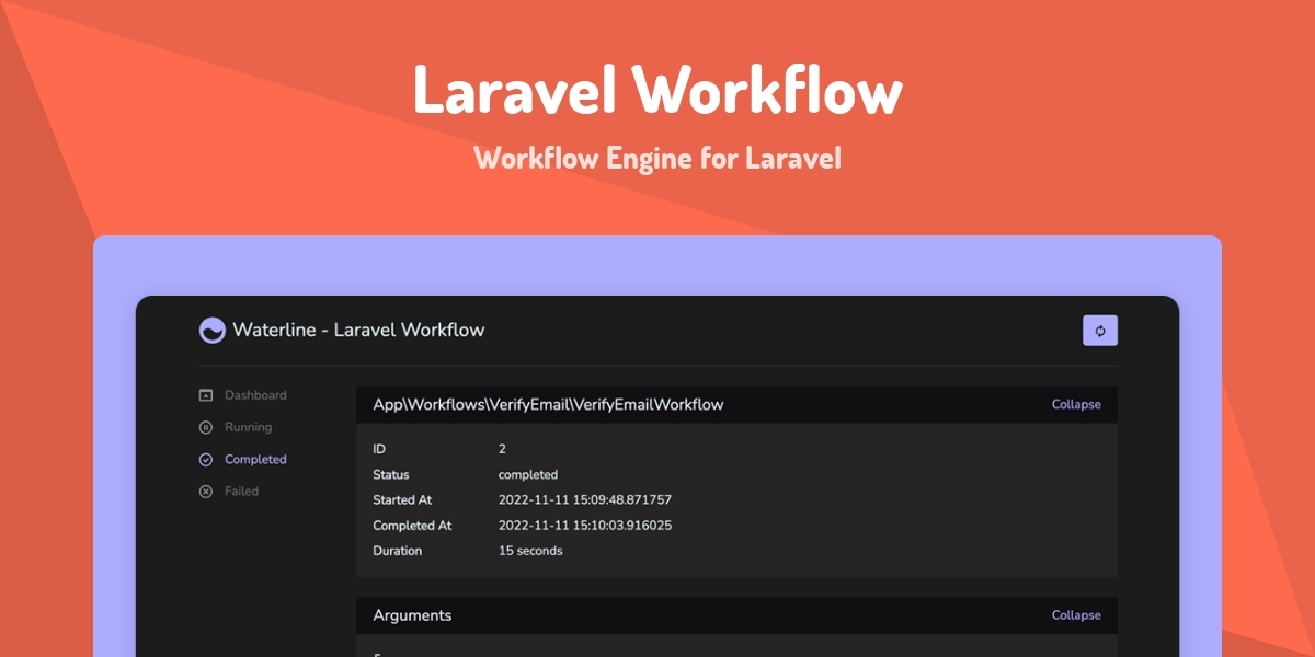 Laravel Workflow Workflow Engine For Laravel Made With Laravel 3252
